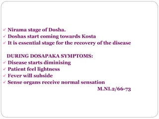 Vyadhyavastha...vyadhi avastha..stages of diseases | PPTX