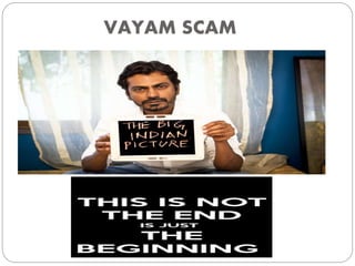 VYAPAM SCAM - EXPLAINED | PPTX
