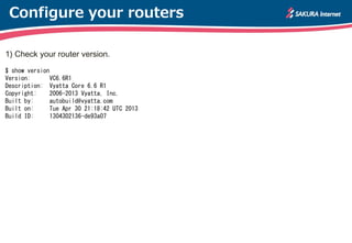 UNDOCUMENTED Vyatta vRouter: IPv4 over IPv6 Tunneling | PPT