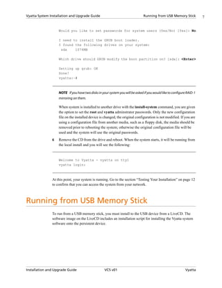 Vyatta Installation And Upgrade Vc5 V01 | PDF