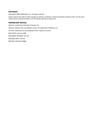 Vyatta Installation And Upgrade Vc5 V01 | PDF