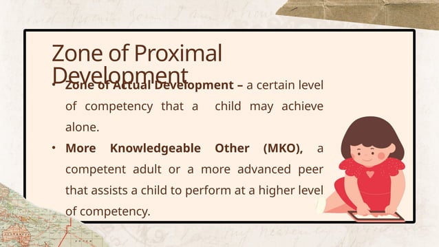 Vygotsky's Sociocultural Theory of Cognitive Development | PPTX