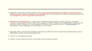 Vygotsk's attempts in educational psychology | PPTX