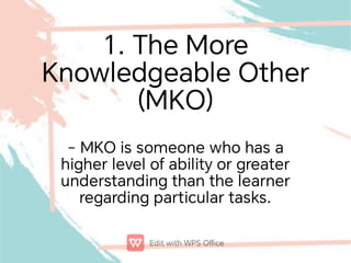 Vygotskian principles on the ZPD and scaffolding | PPT