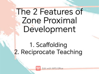 Vygotskian principles on the ZPD and scaffolding | PDF