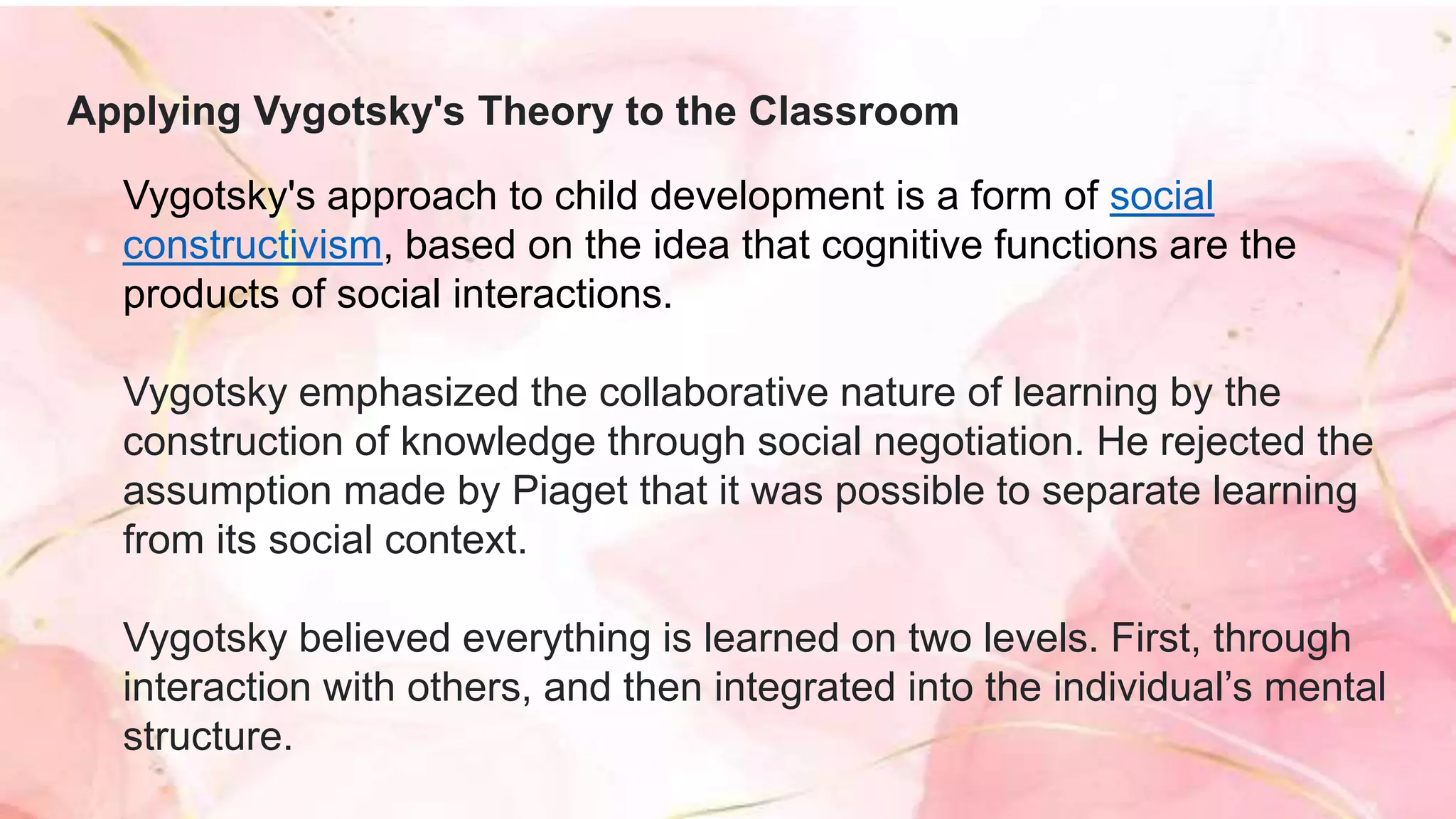 Vygotskys-Sociocultural-Theory-of-Cognitive-Development.pptx | Science