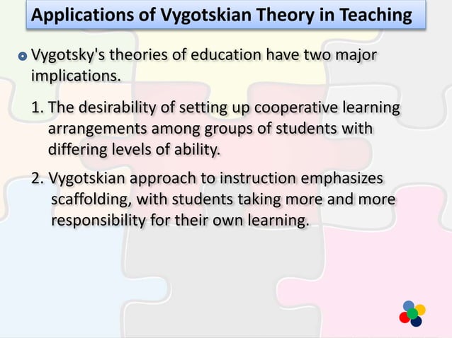 Vygotsky’s cognitive theory | PPTX