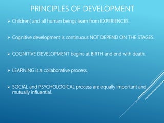 Vygotsky THEORY OF SOCIO-CULTURAL DEVELOPMENT | PPTX