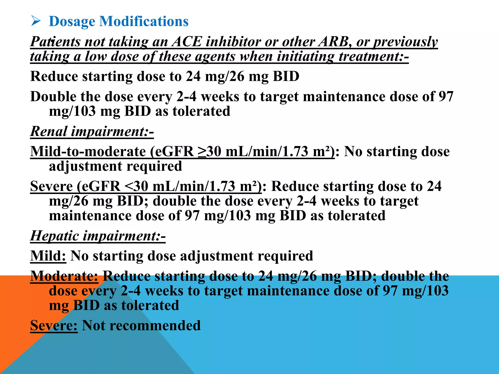 Vymada - Sacubitril & Valsartan (ARNI) For Heart Failure | PPTX