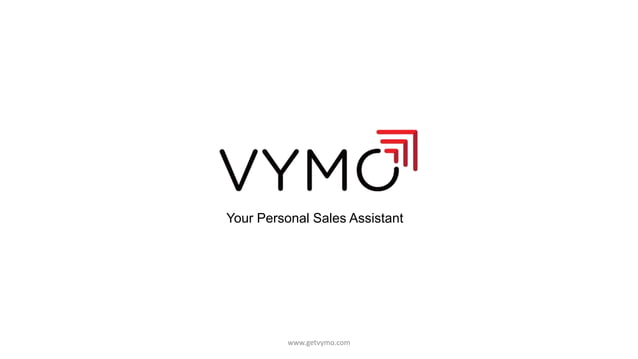 Startup InsurTech Award - Vymo | PPTX