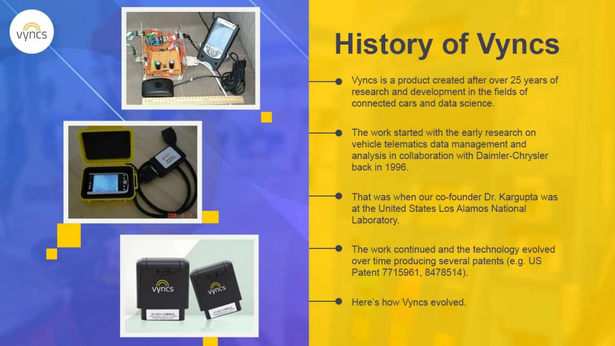 Introduction of Vyncs | PPT