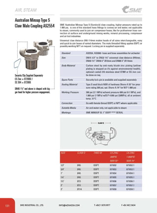 SME Universal Minsup Air Hose Couplings Adapters Compressor Hose ...