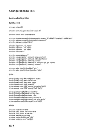 Vyos clustering ipsec | PDF | Operating Systems | Computer Software and ...