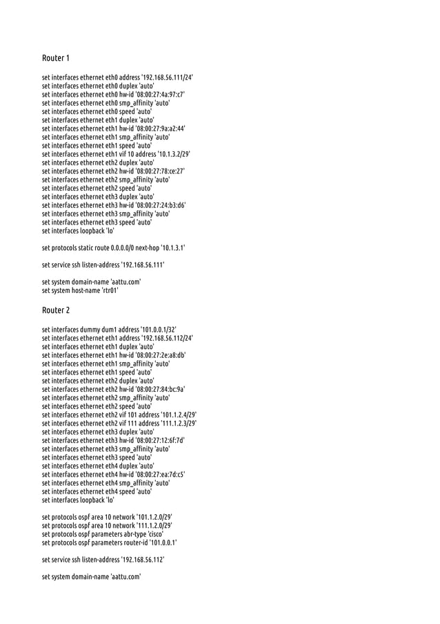 Vyos clustering ipsec | PDF | Operating Systems | Computer Software and Applications