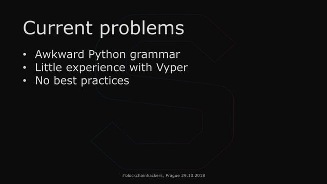 Static Analysis for Vyper by Evgeny Marchenko, Lead Developer at SmartDec | PPT
