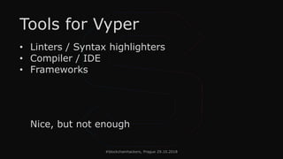Static Analysis for Vyper by Evgeny Marchenko, Lead Developer at ...