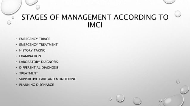 IMCI program pediatrics and signs part 1.pptx | Blood Disorders ...