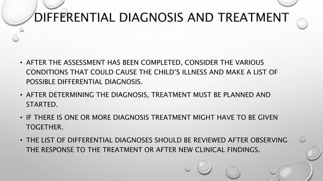 IMCI program pediatrics and signs part 1.pptx | Blood Disorders ...