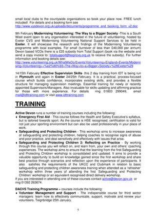 VYS Devon News December | PDF