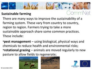 Sustainable food production and processing | PPT