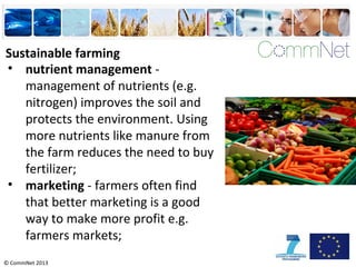 Sustainable food production and processing | PPT