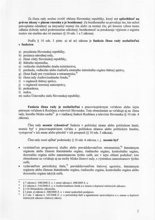 Výzva na členov rady RTVS | PDF