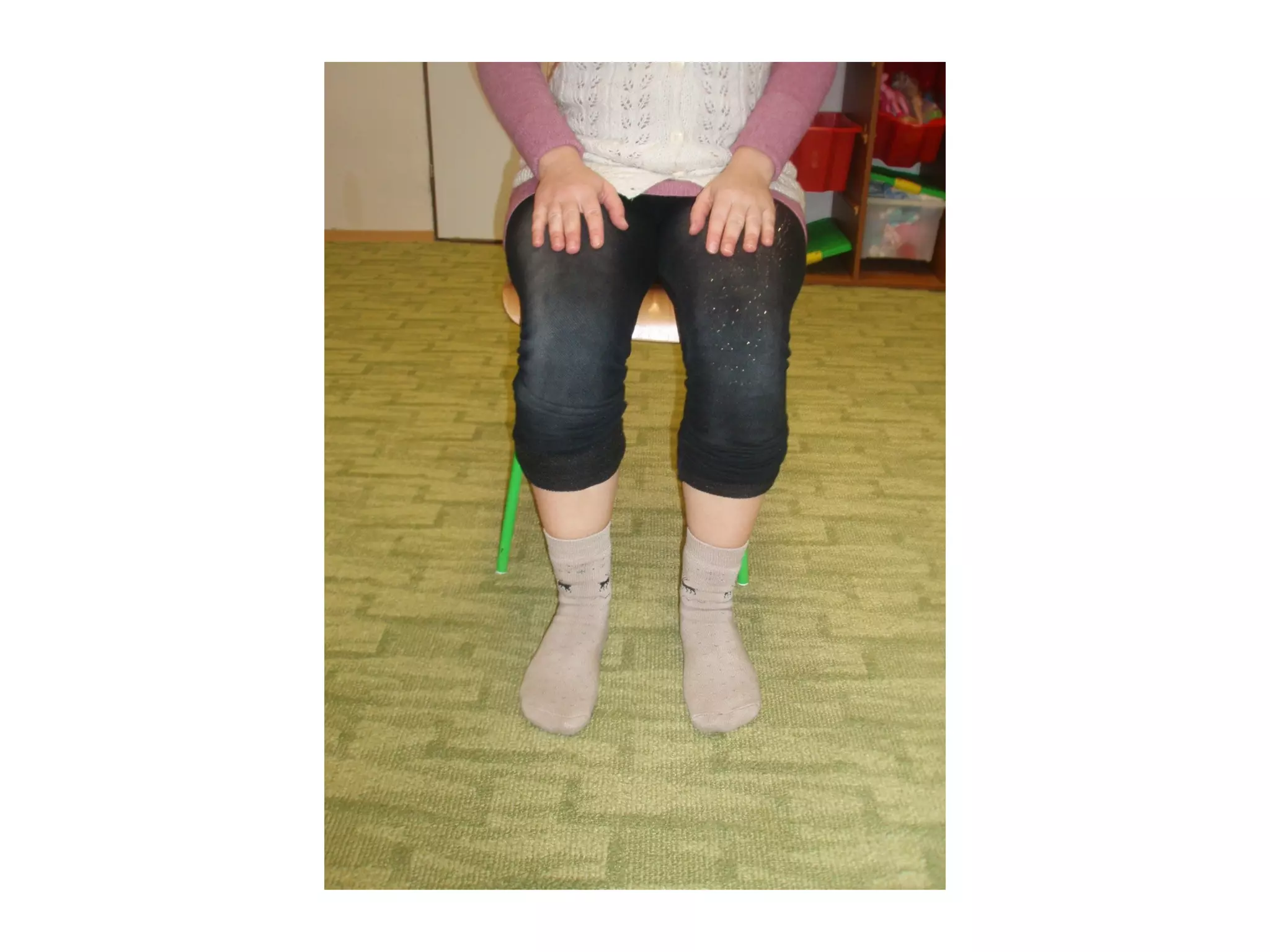 Taking off socks - self care skill | PPT