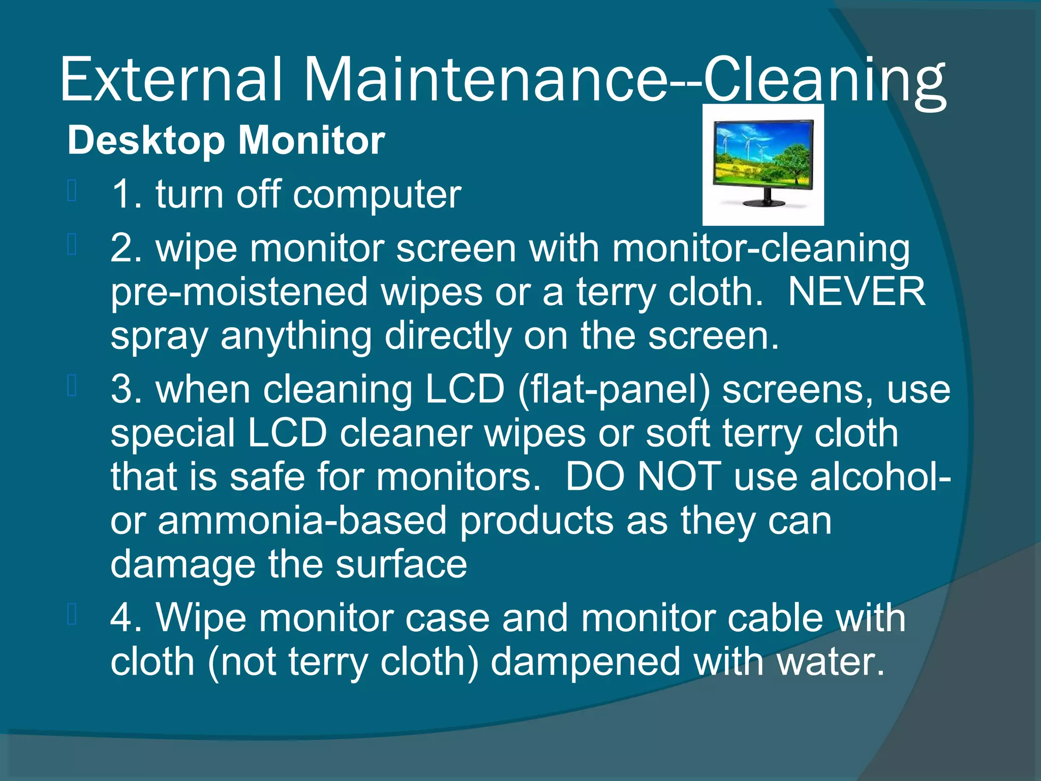 Computer maintenance | PPT