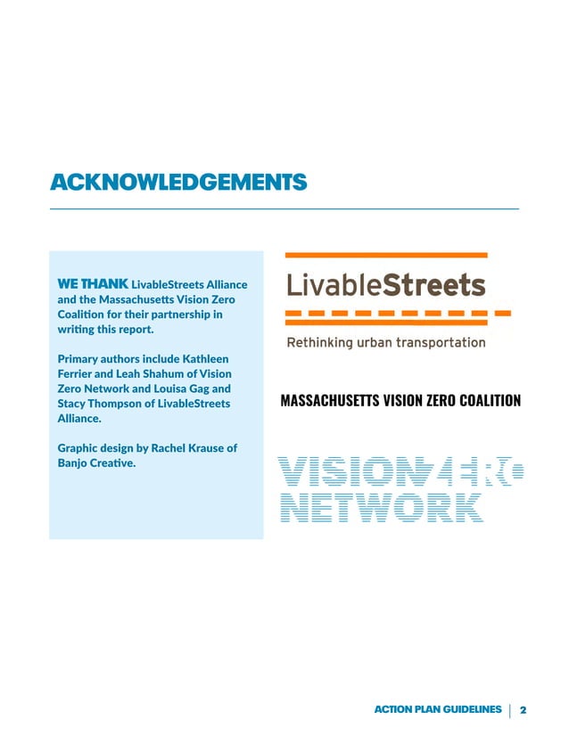 Vision, Strategies, Action: Guidelines for an Effective Vision Zero ...