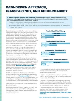 Vision Zero Network Core Elements | PDF