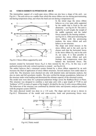 Stress ribbon and cable supported pedestrian bridges | PDF