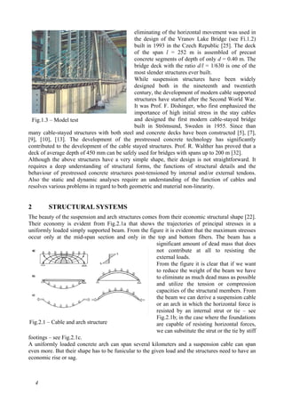 Stress ribbon and cable supported pedestrian bridges | PDF