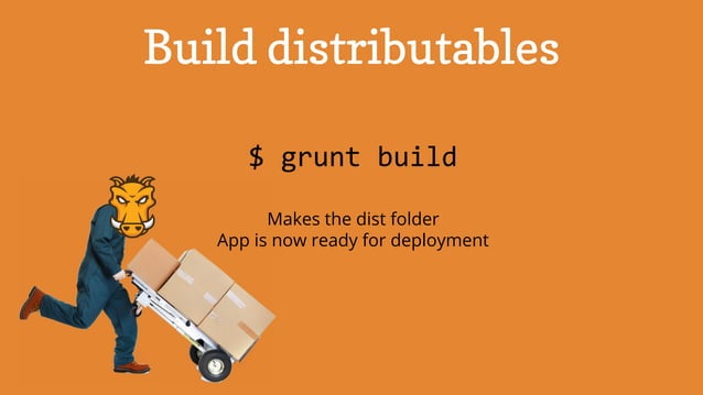 Yeoman + grunt + bower | PPT