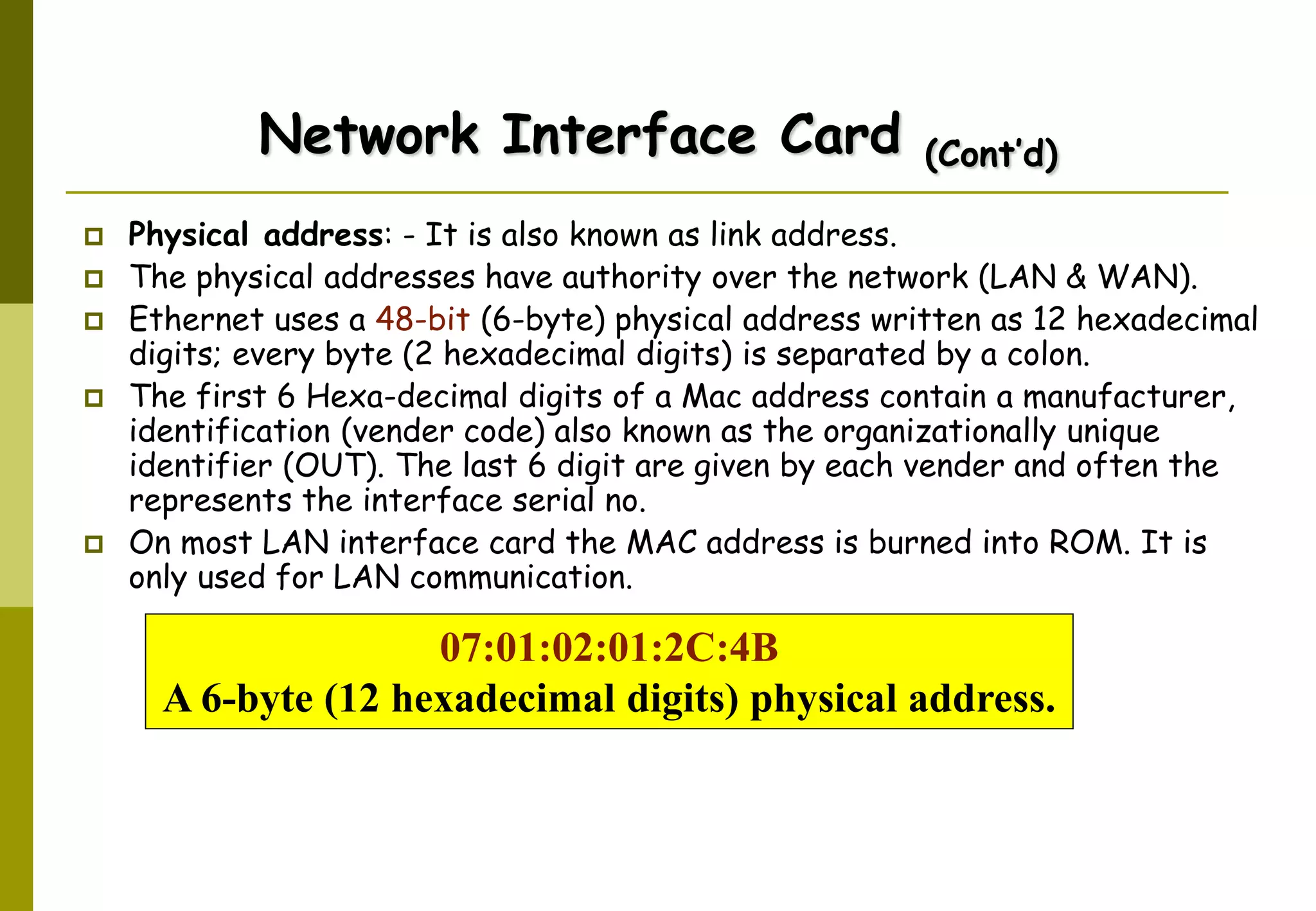 Introduction To Computer Networks Lecture Slides Ppt Ppt 3897