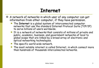 W 11 internet & www | PPT