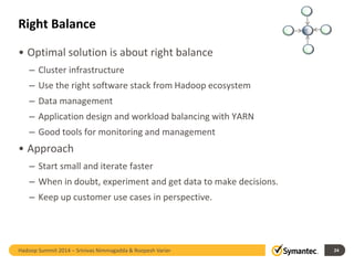 Lessons Learned from Migration of a Large-analytics Platform from MPP Databases to Hadoop YARN | PPT