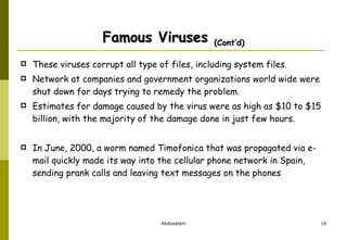 W 12 computer viruses | PPT