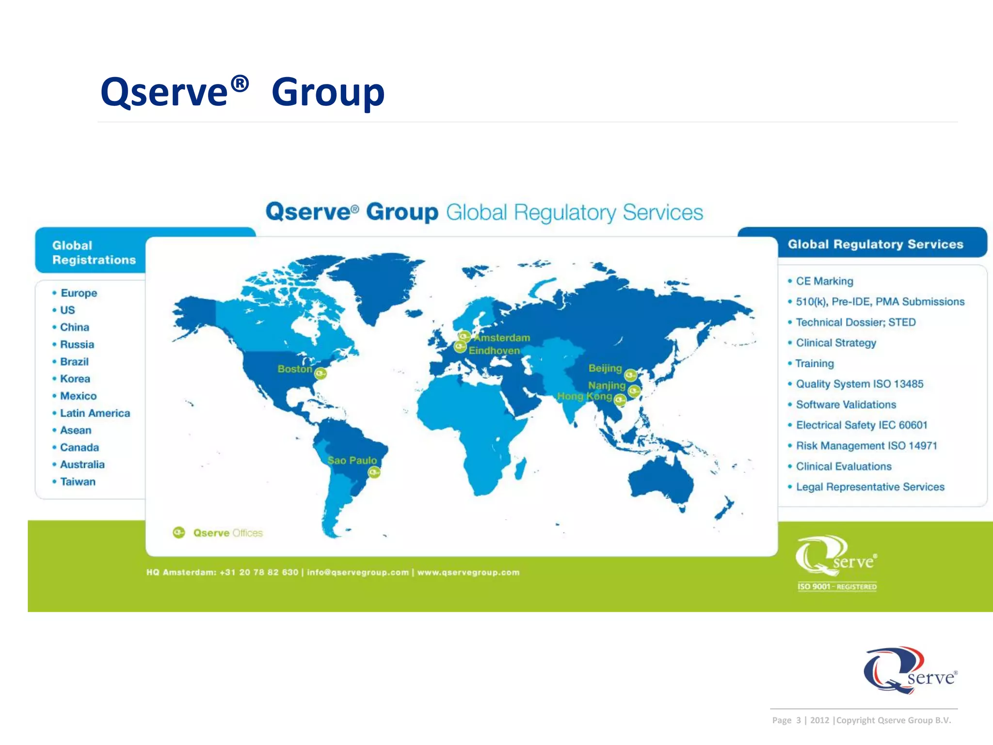 Opening Qserve conference 2013 - W. Driessen | PPT
