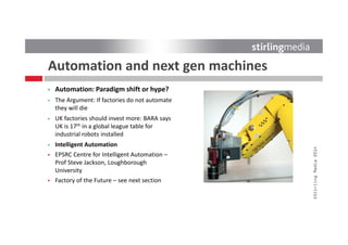 W.stirling, stirling media mega trends in manufacturing | PPT