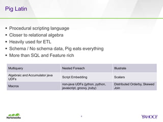 Pig on Tez - Low Latency ETL with Big Data | PPTX