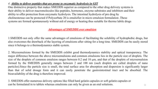 Self Micro Emulsifying Drug Delivery System | PPTX