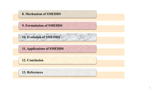 Self Micro Emulsifying Drug Delivery System | PPTX