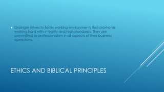 Grainger Case Study | PPTX