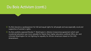 W.E.B. Du Bois | PPTX