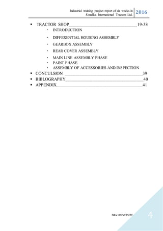 training report | DOCX