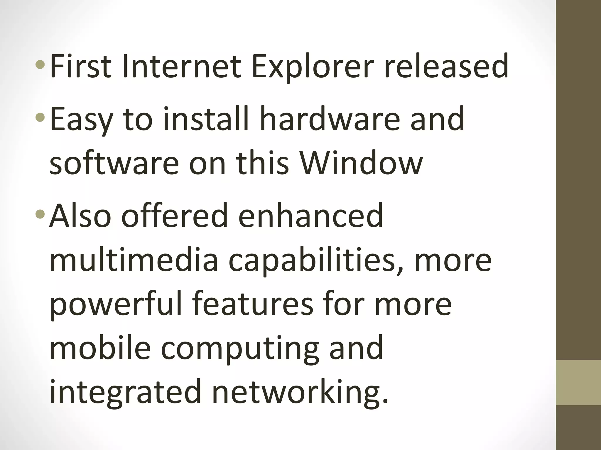 Windows operating system | PPTX