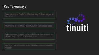 How Advertising & Sales Play Into the Amazon A9 Algorithm | PPT