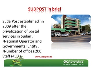 Postal services role in Cash program Transfer (C.T.P) in sudan | PPT