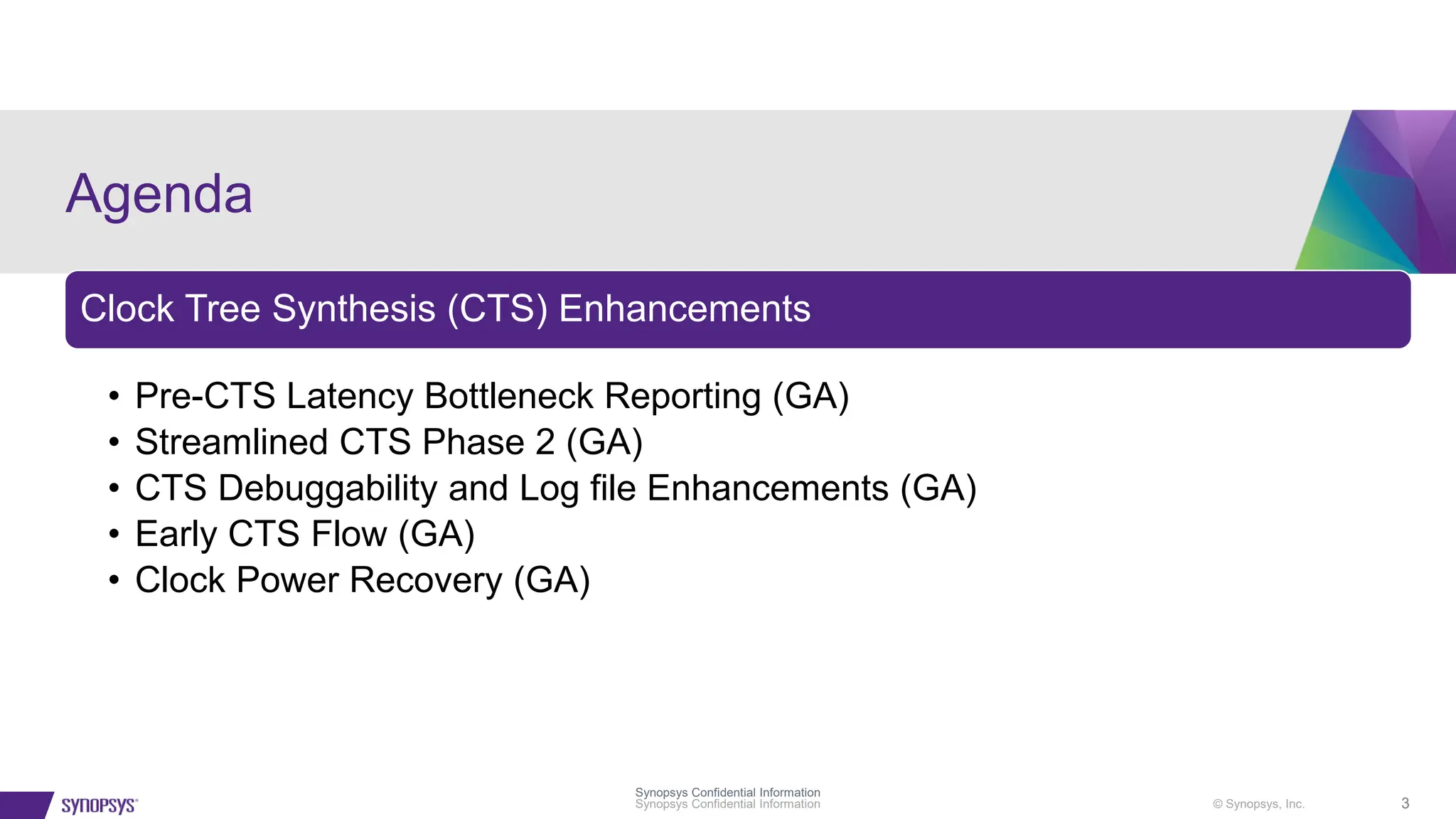Fusion Compiler Incremental Clock Tree Synthesis Update W-2024.09_FC ...