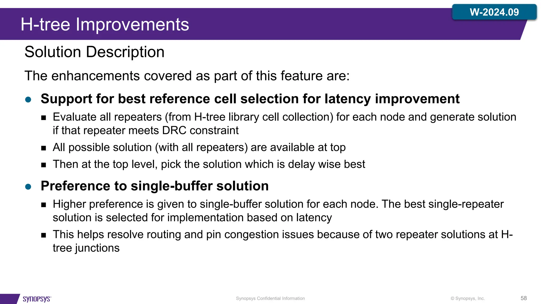 Fusion Compiler Incremental Clock Tree Synthesis Update W-2024.09_FC ...